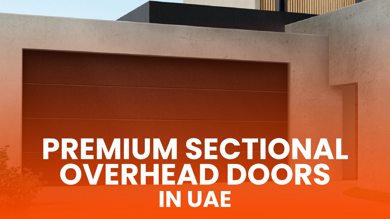 Premium Sectional Overhead Doors - Skodtec Elevators